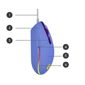 Logitech G203 Wired Gaming Mouse - Mazen's PC Services
